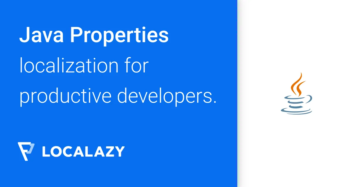 i18n and localization for Java Properties powered apps – Localazy